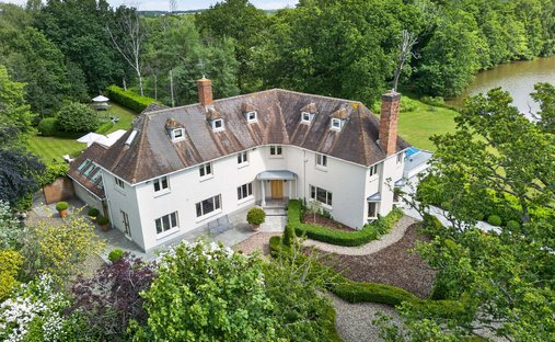 Luxury water view country homes for sale in Stone, Wolverley, England ...