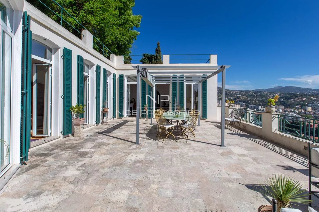 Art Deco Villa With Panoramic Sea In Nice, Provence Alpes Côte D'azur ...