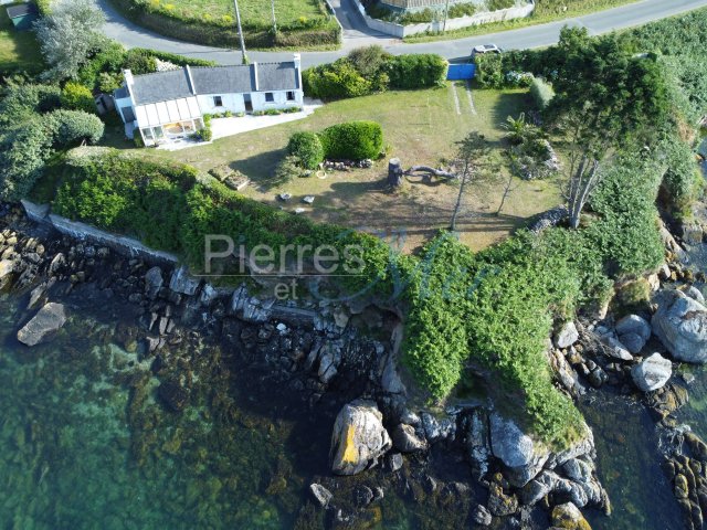 Single Storey House, Exceptional Sea View, In Plouguerneau, Brittany ...