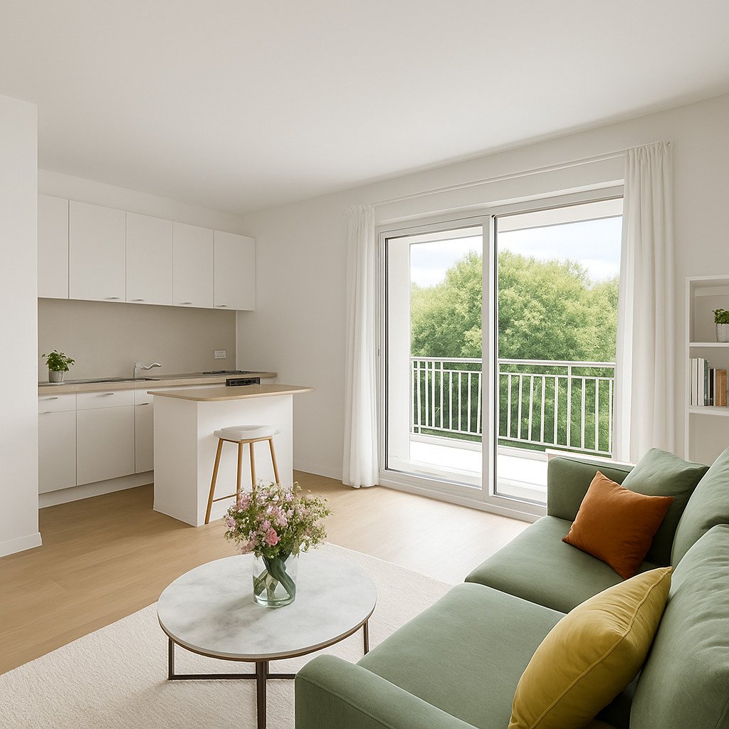 Appartement 2 Pièces De 46 M2 In Bois Guillaume, Normandy, France For ...