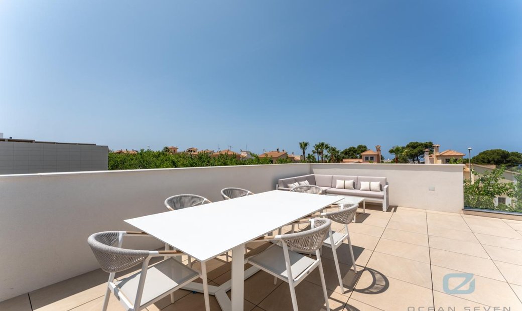 Sunlit Modern Houses With Private Pools – Steps From The Beach In Spain ...