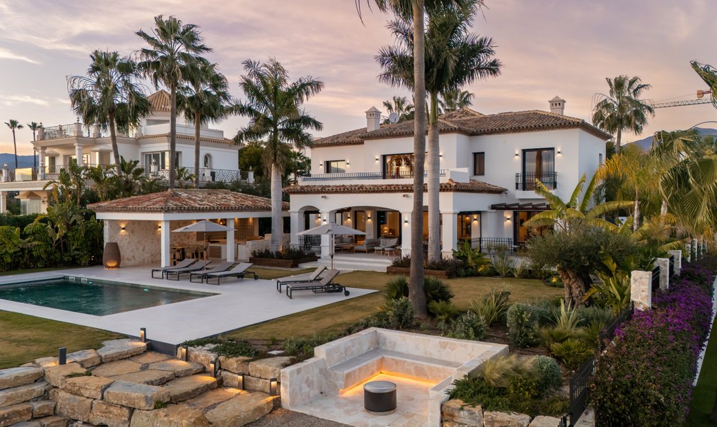 Modern Andalusian Villa With Panoramic Sea In Cancelada, Estepona ...