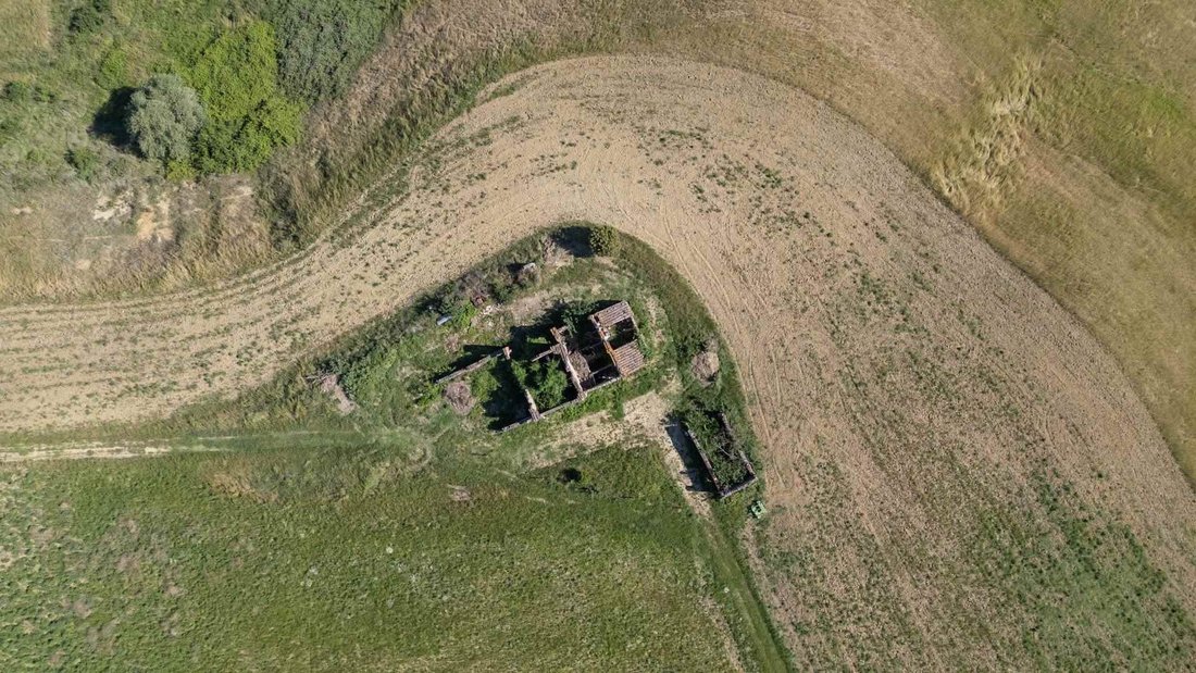 Rural Complex To Be Restored For Sale In Asciano In Asciano, Tuscany ...