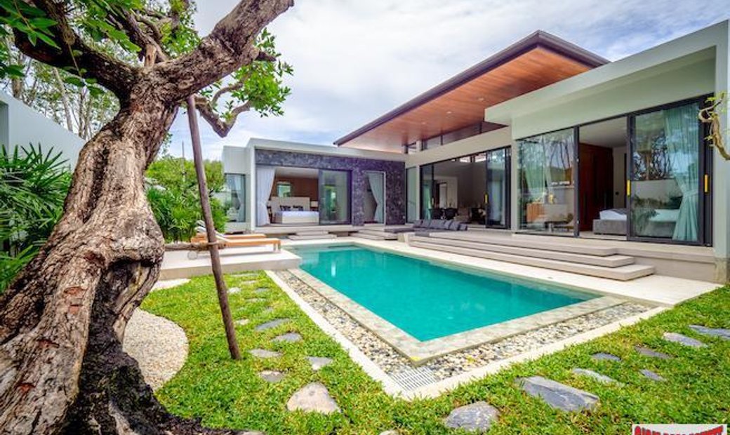 New Modern Loft Style Pool Villa Project In In Si Sunthon, Phuket ...